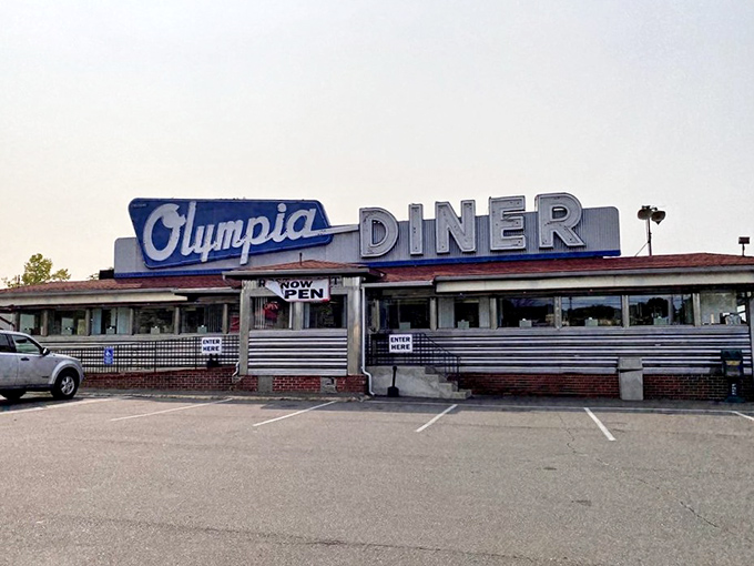 Red brick meets stainless steel in this timeless diner that defines Connecticut breakfast culture.