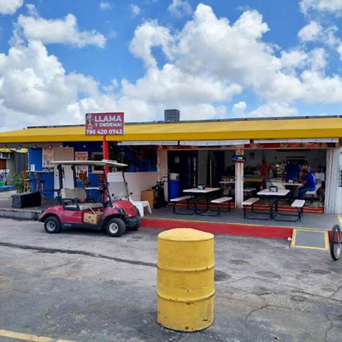 Fresh produce displays like this remind you that flea markets feed both wallet and stomach.