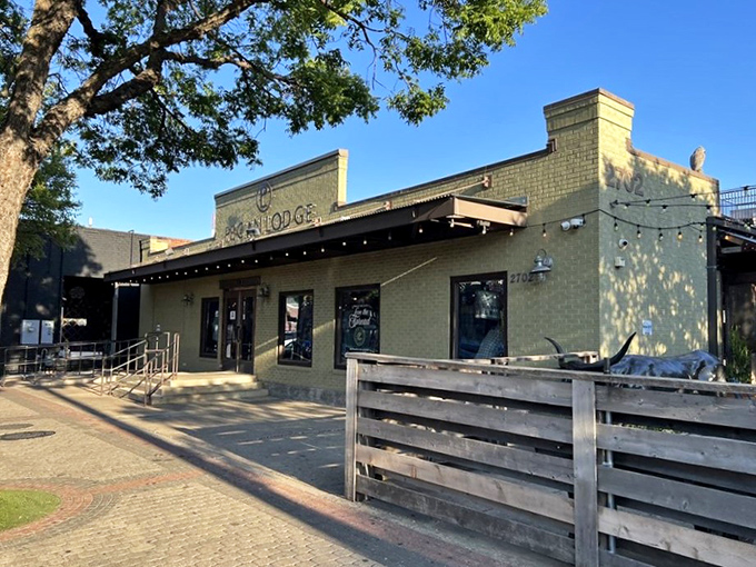 Pecan Lodge's welcoming entrance leads to BBQ adventures that'll ruin you for other places.