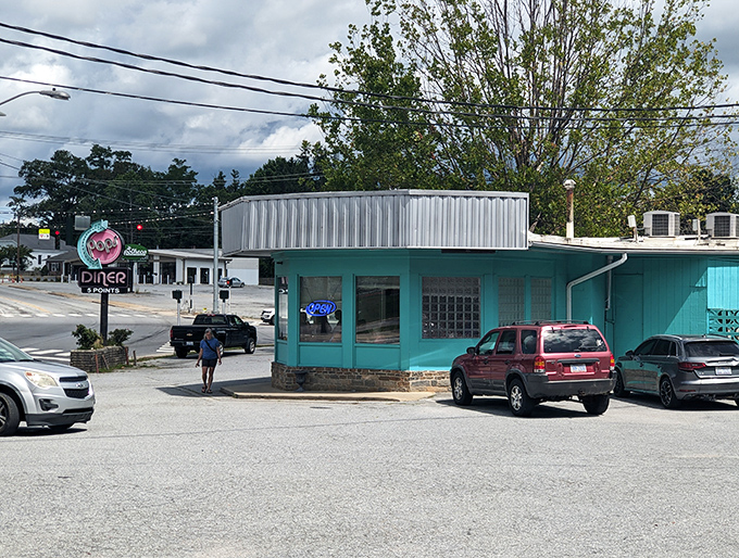 That "OPEN" sign at Pop's Diner is the culinary equivalent of finding water in the desert. Salvation for hungry travelers!