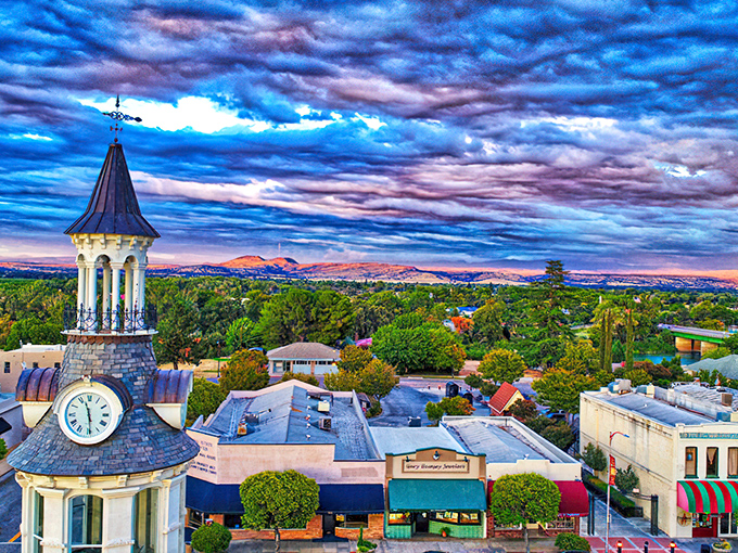 Red Bluff's historic downtown shows off its character with buildings that have weathered decades while keeping their dignified charm.