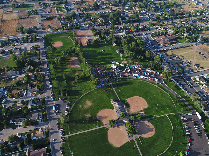 Green spaces and baseball diamonds dot Roosevelt's landscape, proving small towns know how to balance recreation and relaxation.