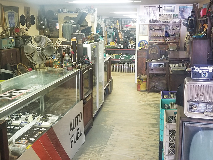 Colorful displays showcase everything from tie-dye dreams to handcrafted treasures waiting for new homes.