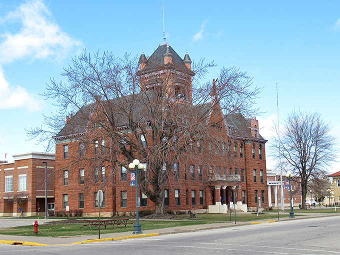 Monroe County's stately courthouse stands majestically in the town square, anchoring this community where history meets modern retirement dreams.