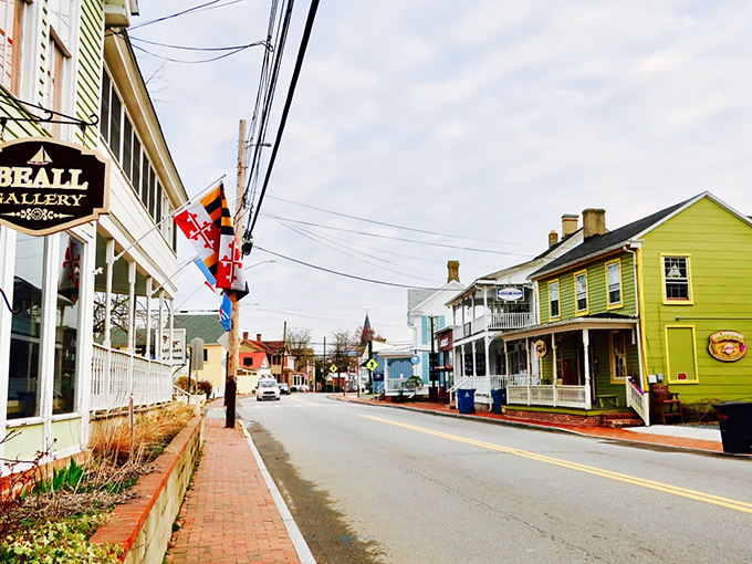 Historic St. Michaels showcases classic Eastern Shore architecture that whispers tales of maritime adventures past.
