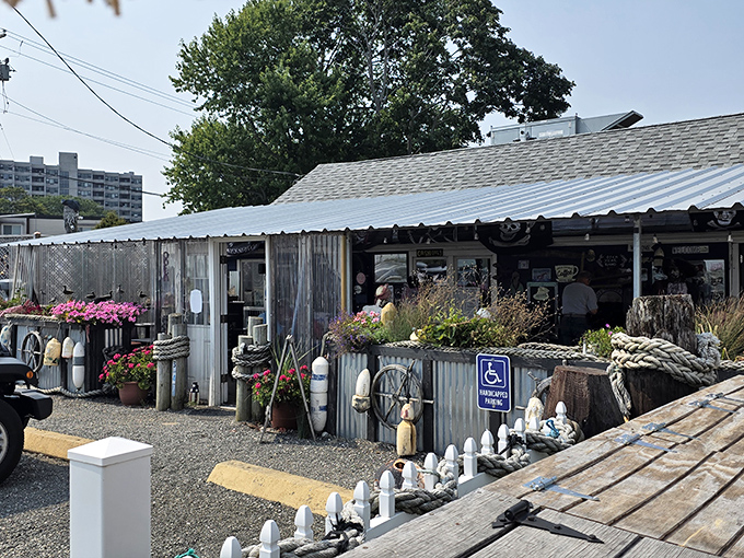 Weathered wood, nautical charm, and the promise of fried clam perfection. Some treasures don't need fancy packaging.