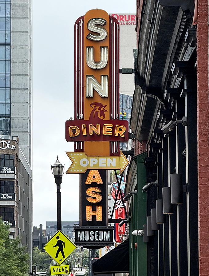 That neon sign isn't the only thing lighting up the block &ndash; wait until you see these show-stopping burgers!