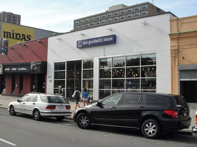 Nestled among Boston's bustling streets, this Goodwill outpost has furnished countless student apartments and starter homes with character.