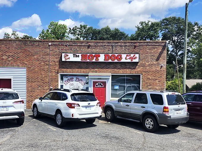 This no-nonsense brick building houses hot dog magic that locals have been keeping secret. The Hot Dog Cafe lets the food do the talking.