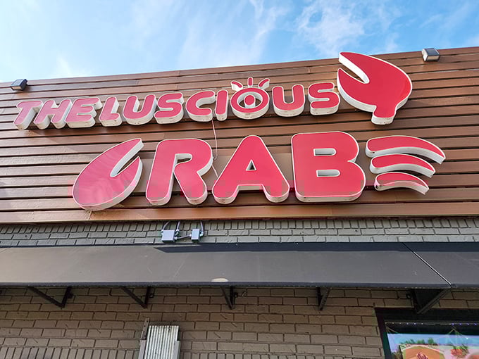 That bold branding tells you everything: this place doesn't do subtle, and neither should your appetite.