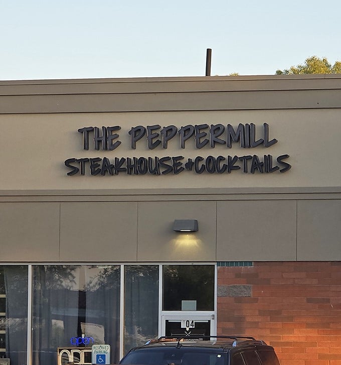 Strip mall on the outside, steak paradise on the inside. The Peppermill is Arizona's best-kept open secret.