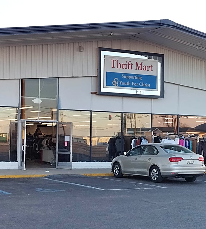 Blue bins lined up like soldiers, each one packed with potential discoveries waiting for someone to recognize their worth.
