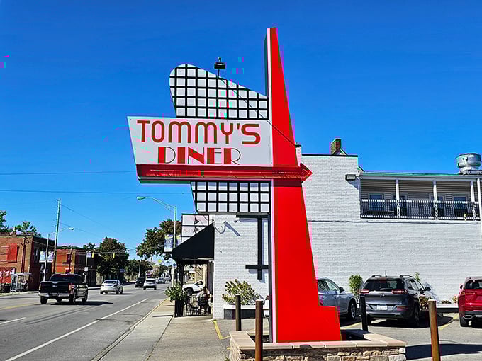 Classic red and white stripes never go out of style, especially when they promise perfect breakfast inside.