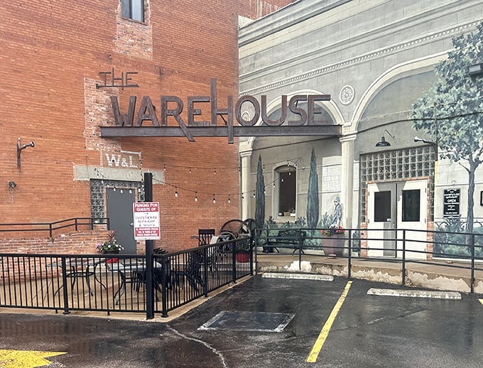 Historic charm meets modern flavor at The Warehouse. Those windows have watched over countless "I can't believe how good this is" moments.