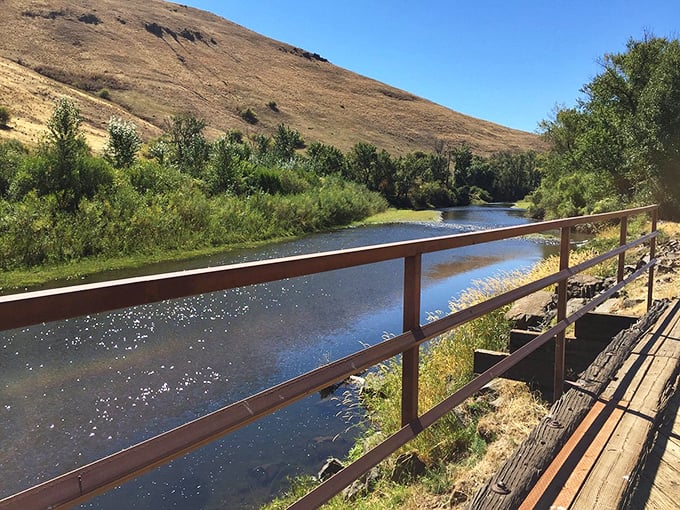 A gentle river winds through Weiser's landscape, offering peaceful moments that retirement dreams are made of.