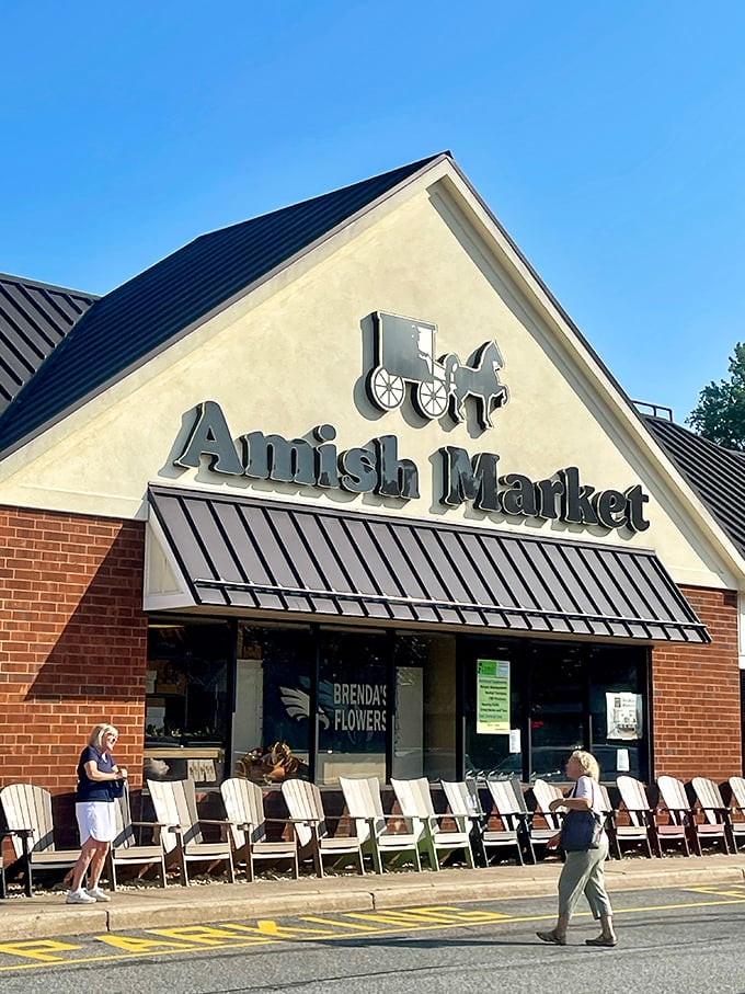 The horse and buggy logo isn't just decoration; it's a promise of authentic traditions served fresh daily.