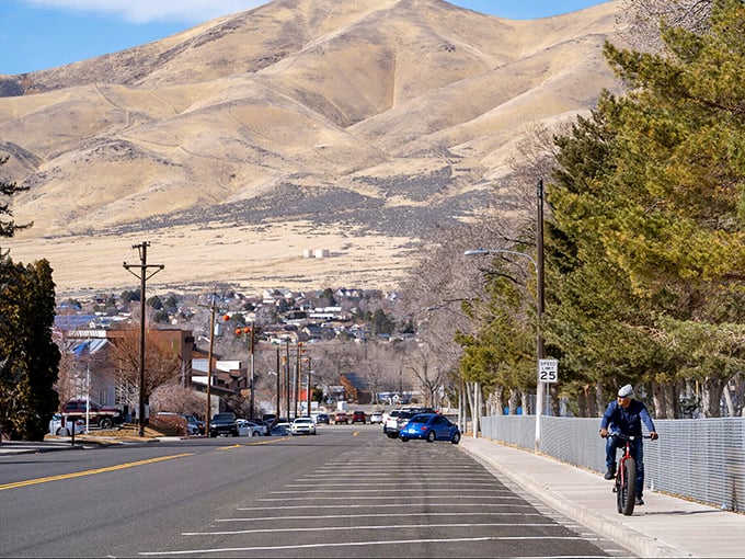 The wide-open streets of Winnemucca welcome bargain hunters with small-town prices and big Nevada skies.