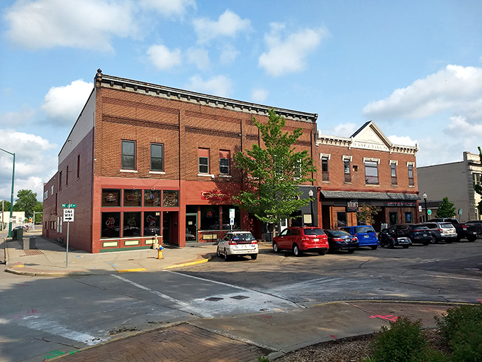 Tree-lined streets and classic architecture create the perfect backdrop for peaceful retirement living.