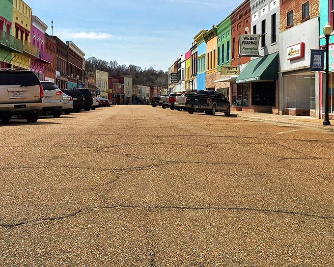 Downtown Yazoo City &ndash; where the buildings are as colorful as the stories the locals will share if you take time to listen.