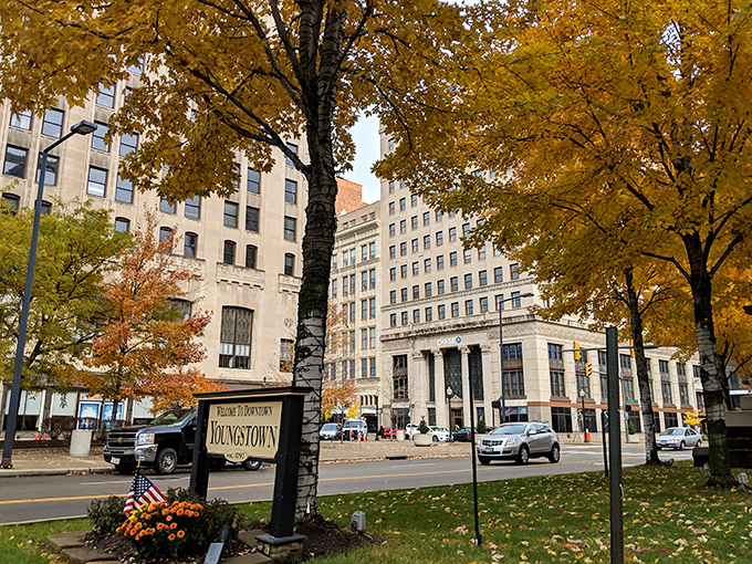 These downtown streets blend industrial heritage with modern affordability for today's smart retirees.