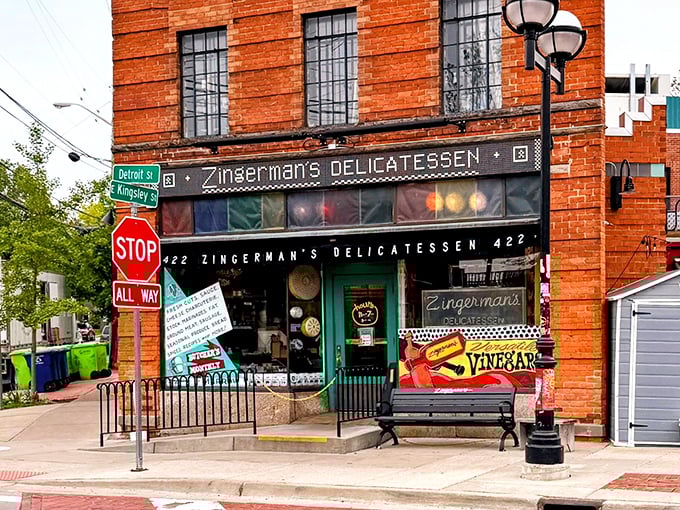 Behind these welcoming windows lies sandwich wizardry that's converted countless skeptics into devoted believers.