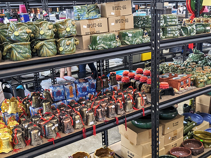Christmas comes whenever you want at Hope Thrift, where holiday decorations and ornaments create a year-round festival of nostalgia.