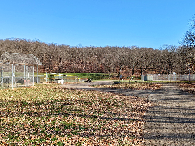 Where Little League dreams take flight. This unassuming park has witnessed more childhood memories than a school yearbook committee.