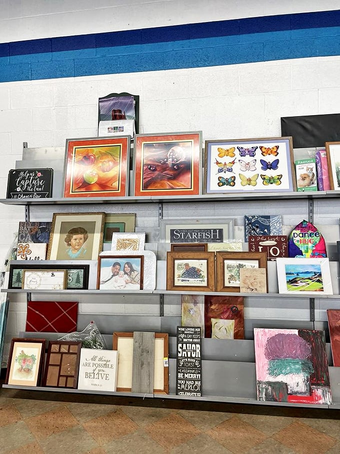 Wall art that's seen other walls tells stories of homes past. One person's "what were they thinking" is another's perfect statement piece.