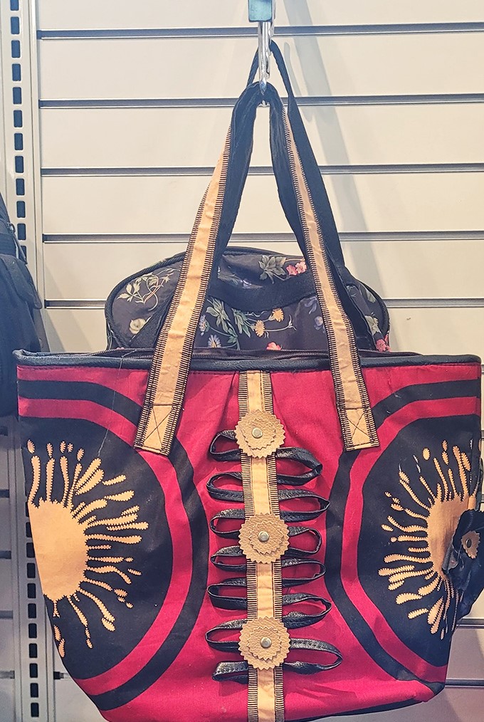 This isn't just a handbag&mdash;it's wearable folk art with personality. The bold red and intricate detailing would cost a fortune at a boutique.
