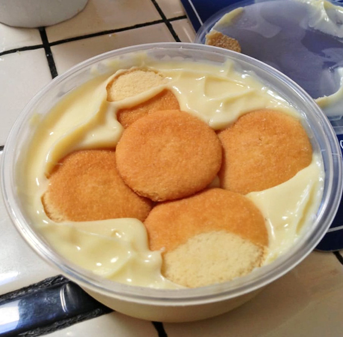 Banana pudding with vanilla wafers: the dessert equivalent of a warm hug from someone who actually knows how to cook.