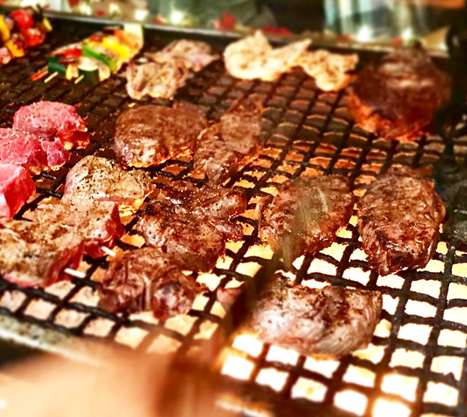 The grill master's canvas&mdash;where simple cuts of meat transform into carnivorous masterpieces through the ancient alchemy of fire, smoke, and impeccable timing.