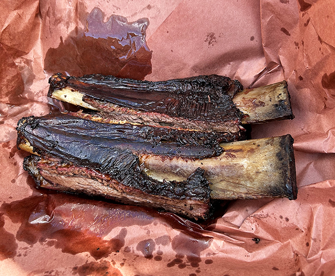 These ribs don't just fall off the bone&mdash;they practically leap into your mouth. The bark alone could make a vegetarian question their life choices.