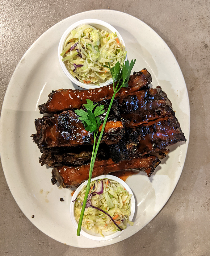 This barbecue doesn&rsquo;t just satisfy&mdash;it practically sings, with smoky bites balanced by creamy coleslaw that cuts through the richness perfectly.