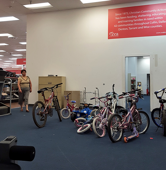 Bicycle heaven for kids and adults alike. Remember when a bike represented pure freedom? That feeling is available here for a fraction of retail price.
