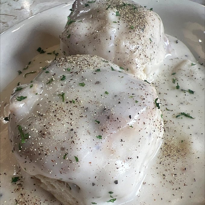 These biscuits and gravy aren't just a meal&mdash;they're a warm, peppery hug on a plate. Comfort food that speaks fluent Arizonan.