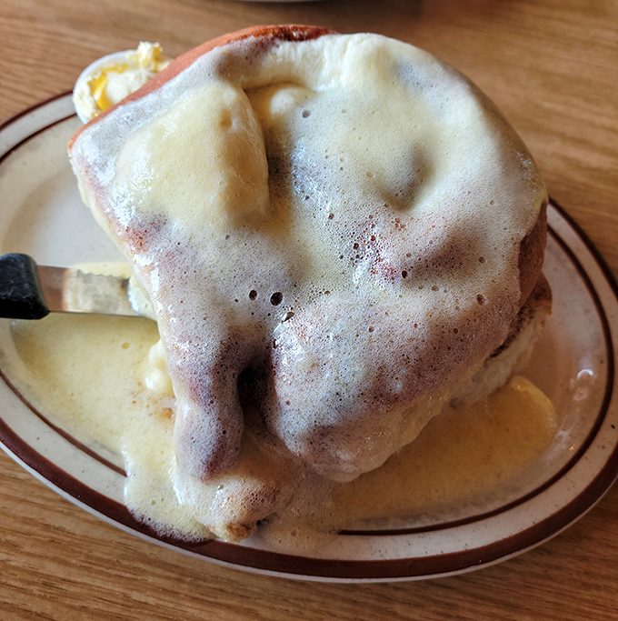 This isn't just biscuits and gravy&mdash;it's a gravity-defying cloud of carbs swimming in a sea of peppery salvation that would make your grandmother weep with joy.