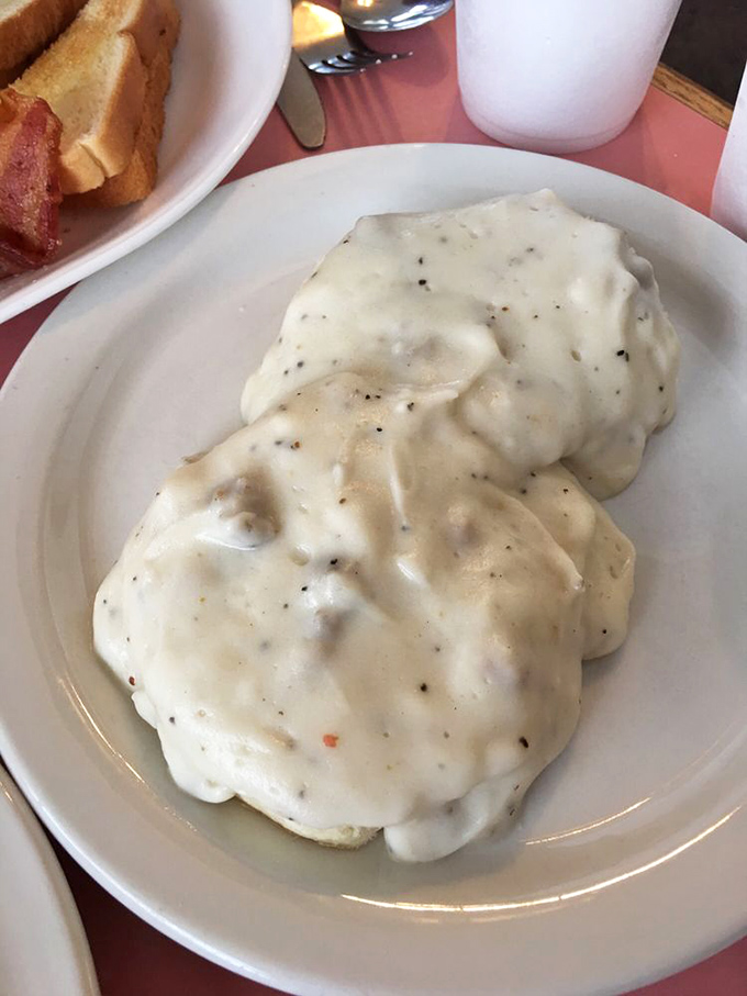 Behold the biscuits and gravy that launched a thousand satisfied sighs &ndash; this is what mornings were made for.