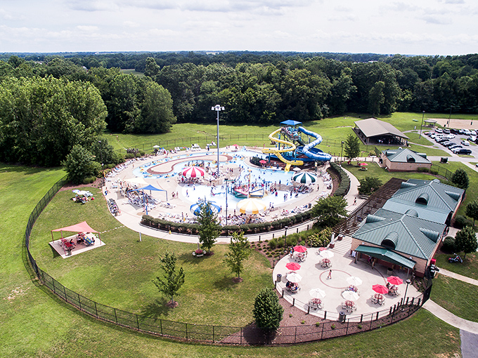 This aquatic center proves you don't need Disney prices to achieve championship-level cannonball competitions with the grandkids.