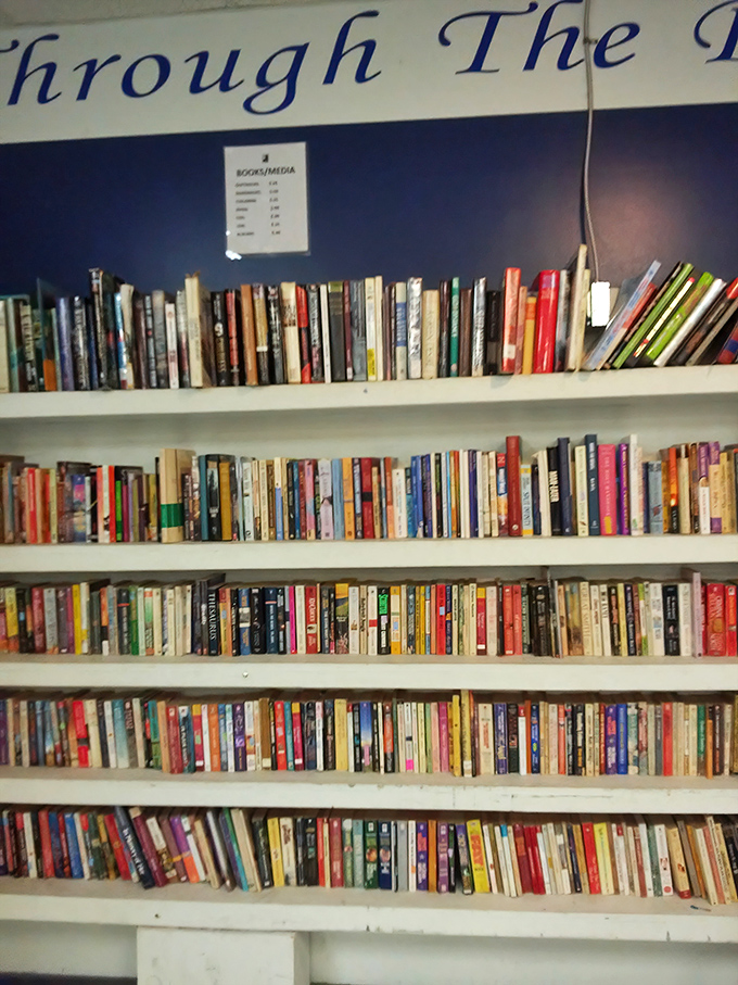 Literary treasures line these shelves at mere pennies per pound&mdash;proof that building your personal library doesn't require a millionaire's budget.