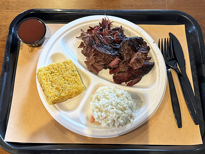 Behold the brisket that launched a thousand diet failures &ndash; and nobody's complaining about it.