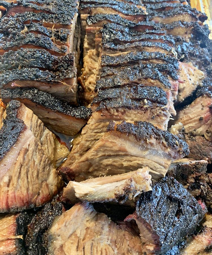 Brisket so tender it practically surrenders at the sight of your fork. That bark is the result of patience&mdash;a virtue that tastes particularly delicious when smoked.