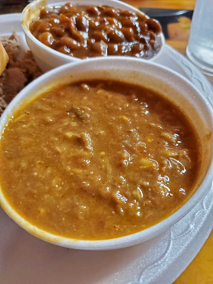 This Brunswick stew isn't just a side dish; it's the main event&mdash;thick, hearty, and packed with more flavor than a Southern grandmother's secret recipe.