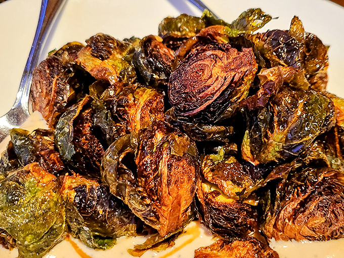 These Brussels sprouts have been transformed from childhood nightmare to adult obsession &ndash; caramelized to perfection with a hint of sweetness.