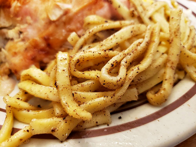 These buttered noodles aren't just a side dish&mdash;they're a masterclass in simplicity. Perfectly seasoned, they'll make you question fancy pasta forever.