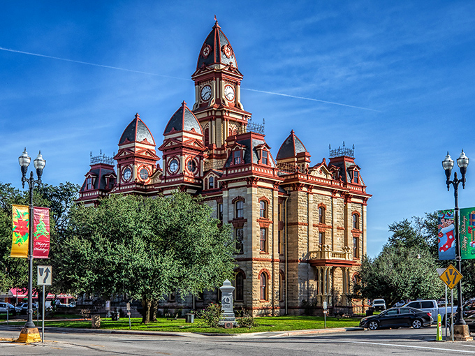 The Caldwell County Courthouse doesn't just dominate Lockhart's skyline&mdash;it practically demands you slow down and appreciate architectural grandeur done right.