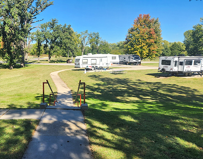 Beatrice's camping areas offer affordable getaways where the night sky performs a light show that would make Broadway jealous.