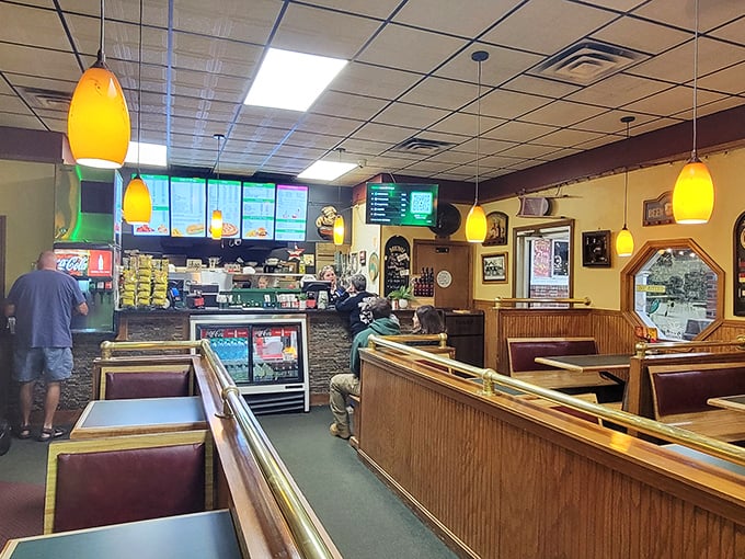 Charlestown House of Pizza serves comfort on a plate, where the booths have heard more stories than a therapist.