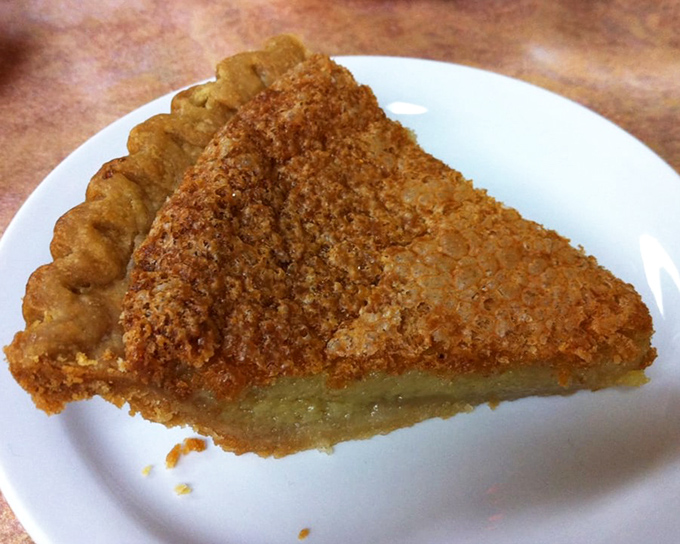 Golden-topped chess pie with that signature crackly crust&mdash;the sweet finale that's worth saving room for, even when you're stuffed.