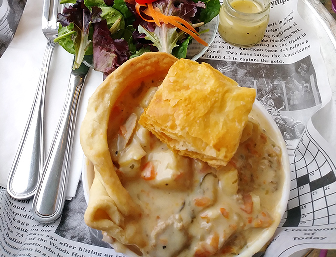 Golden crust shattering over tender chicken and vegetables&mdash;this is what pot pie dreams are made of, friends.