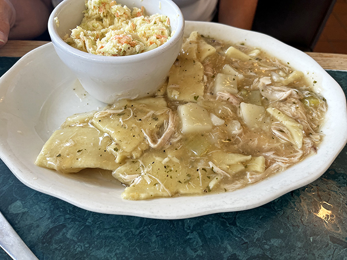 Pennsylvania Dutch pot pie isn't what you think &ndash; these hand-rolled noodle squares swimming in savory broth will forever change your comfort food expectations.